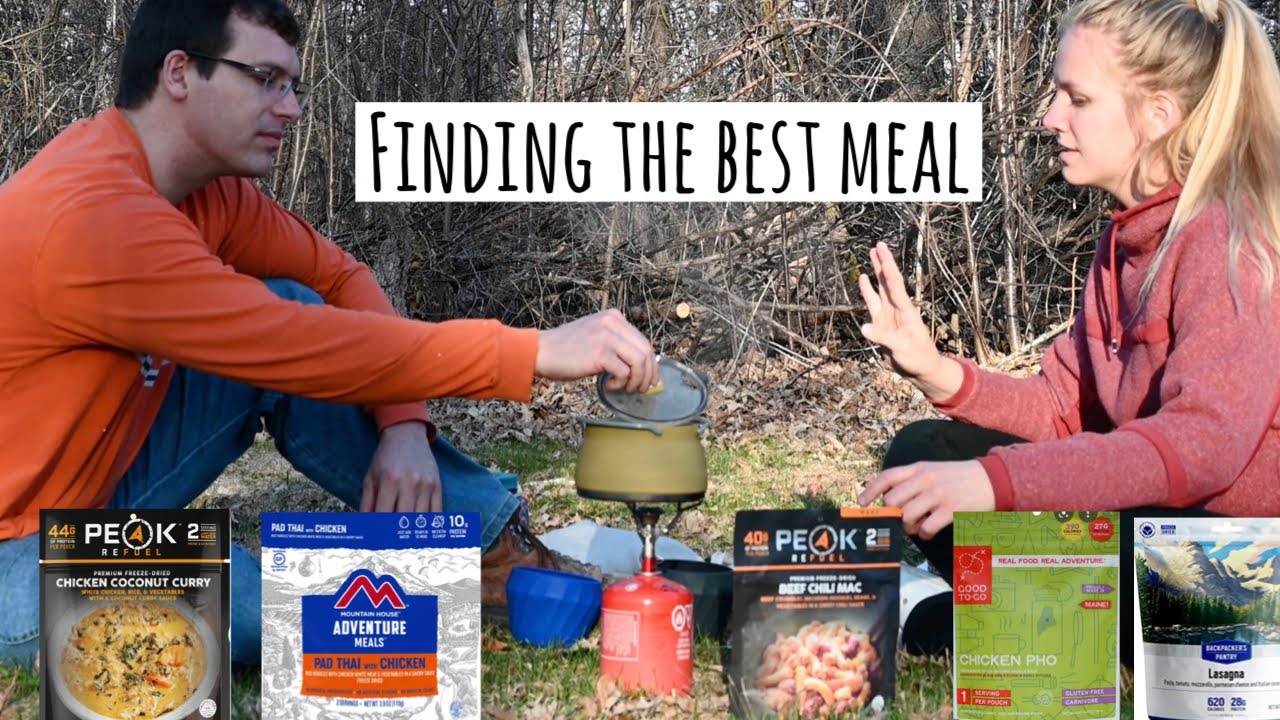THE BEST AND WORST CAMPING MEALS (MRE STYLE) - YouTube