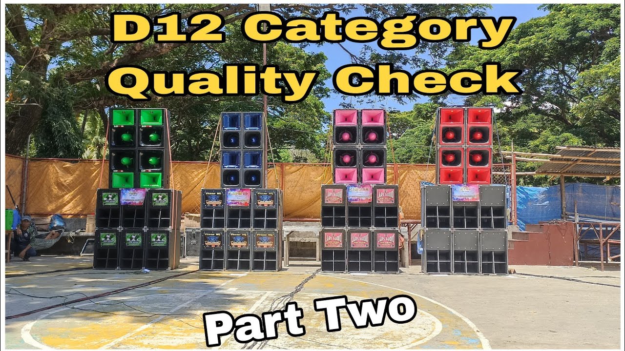 Sound System D12 Category Mini Sound Battle Brgy. Malagyan Miag ao ...