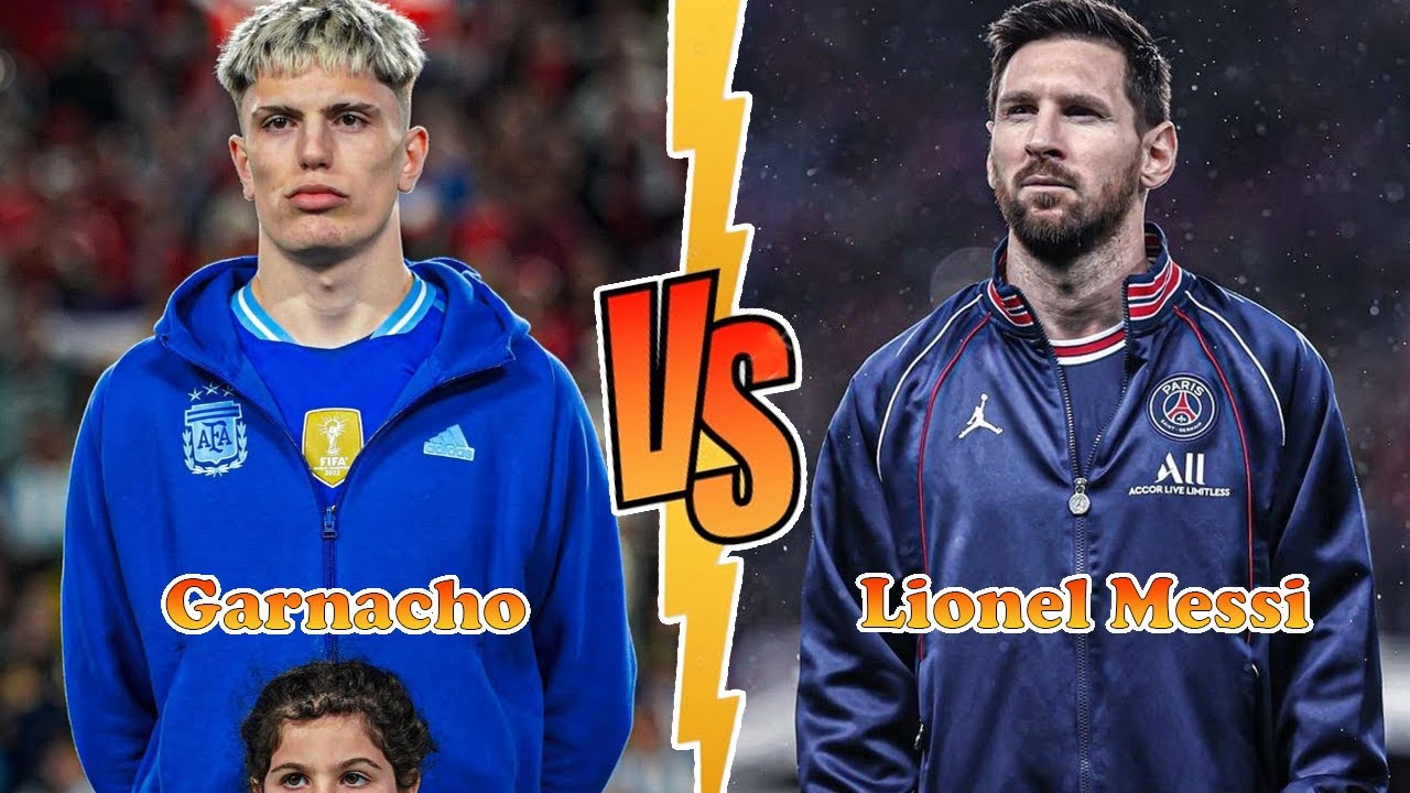 Alejandro Garnacho VS Lionel Messi Transformation ★ From Baby To 2024 ...