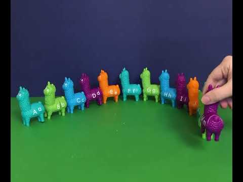 Letter llamas learning resources - YouTube