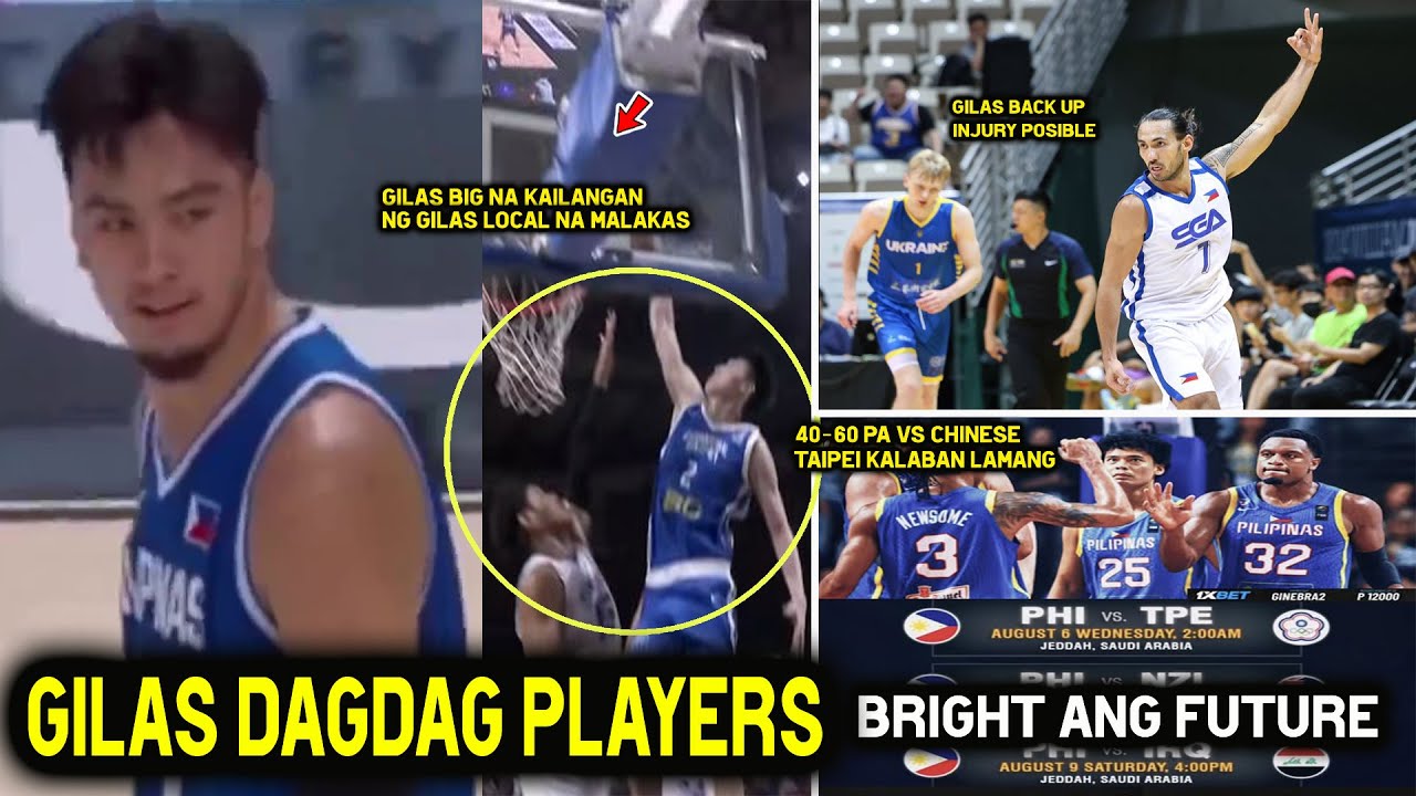 Dagdag Players sa Gilas. Shooter at Bigman. Nagbago ang Takbo ng Laro ...