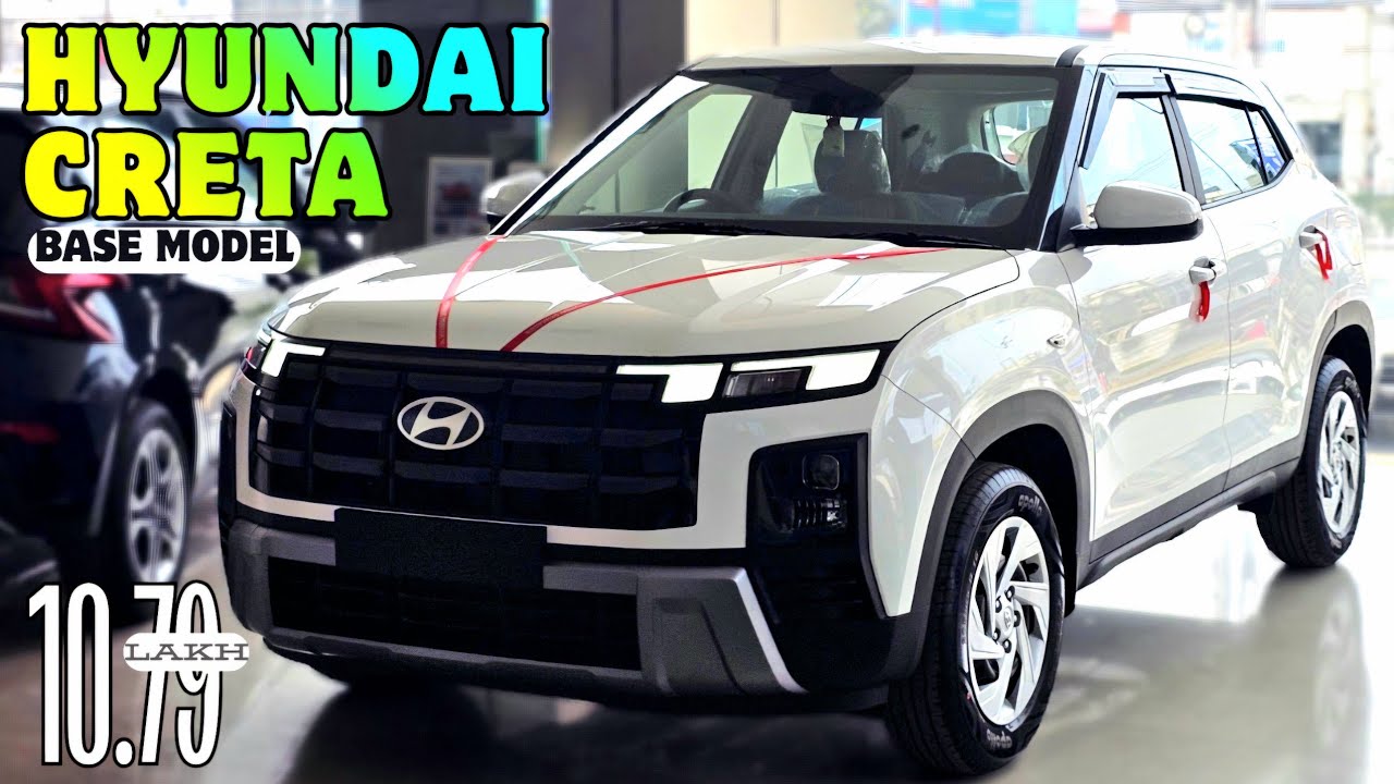 New CRETA Base Model 🛑 2026 Updated Hyundai Creta(E) Base Model Hindi ...