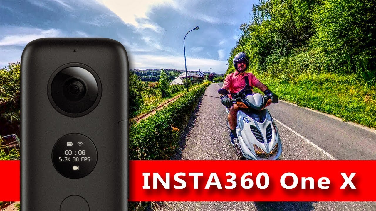 Insta360 one x 5,7K Caméra de sport 360 compatible Android et IOS ...