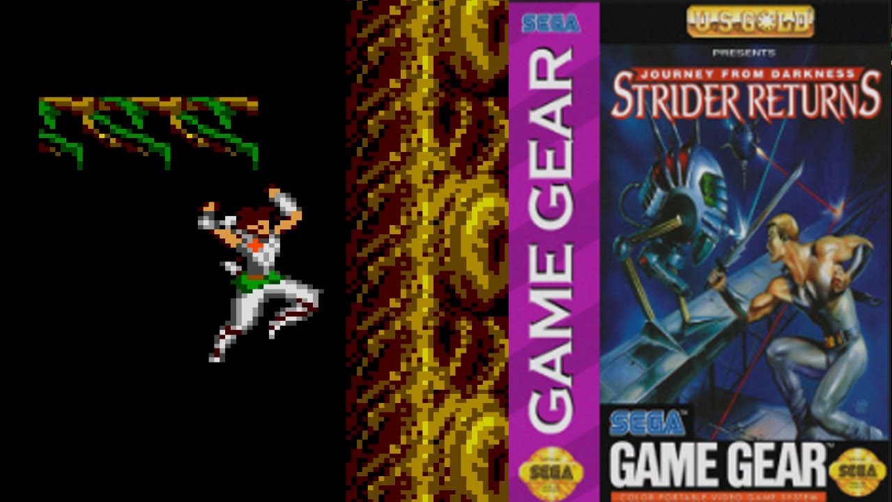 Journey from Darkness: Strider Returns (1993/Sega Game Gear) Strider II ...