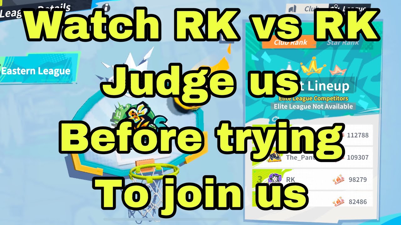 Dunk City Dynasty RK vs RK. Watch before joining RK - YouTube