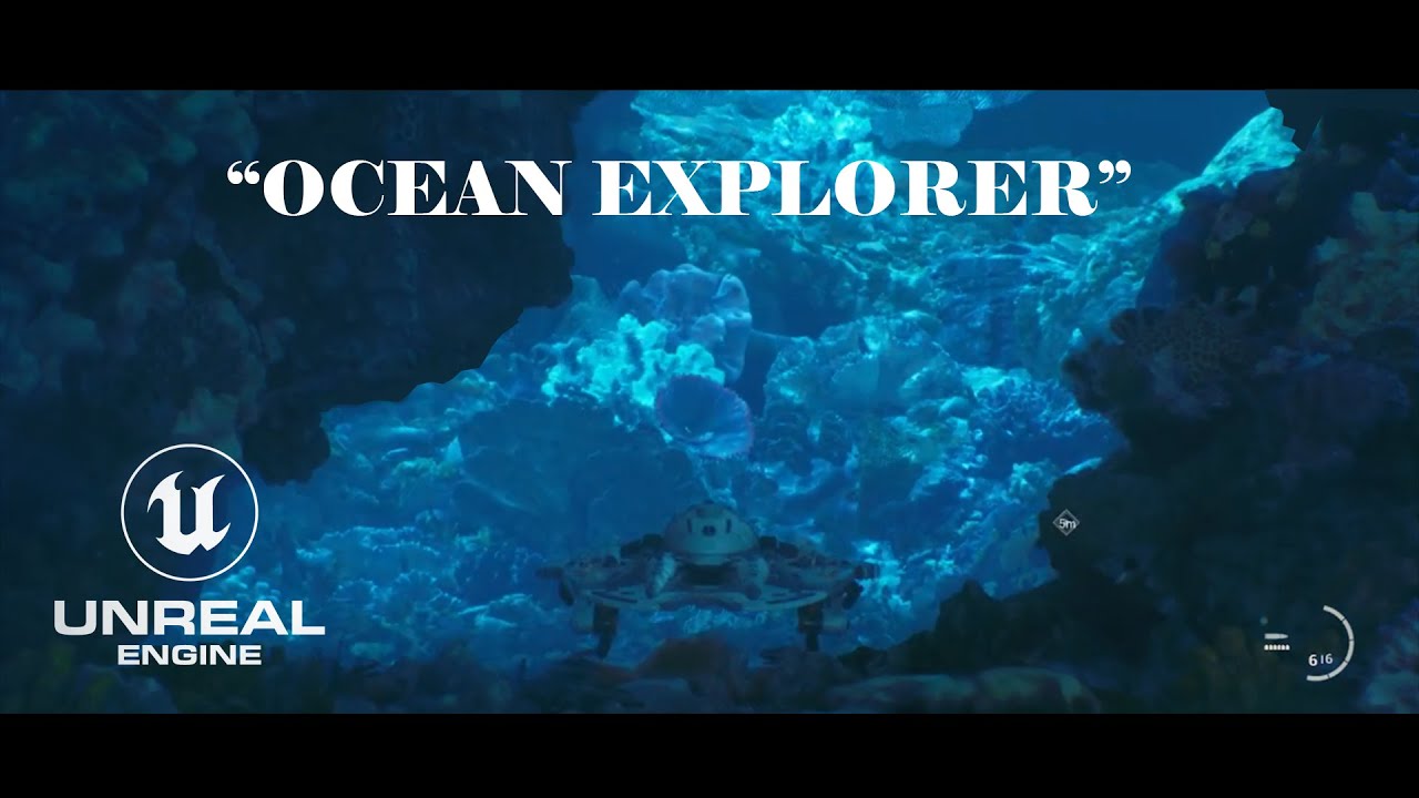 Ocean Explorer - Cinematic Gameplay Test 001 - Unreal Engine 5 - YouTube