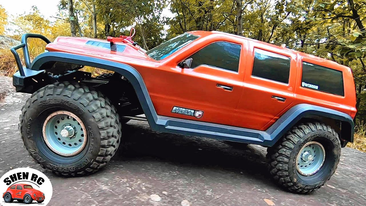 RC truck Redcat Everest Gen 7 sport modified crawler - YouTube