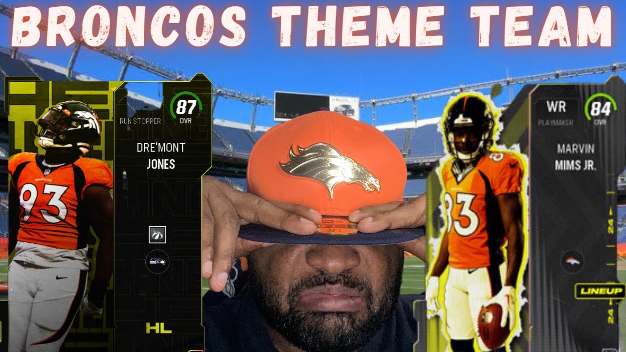 BIG TIME UPGRADES ON BOTH SIDES OF THE BALL FOR THE BRONCOS THEME TEAM ...