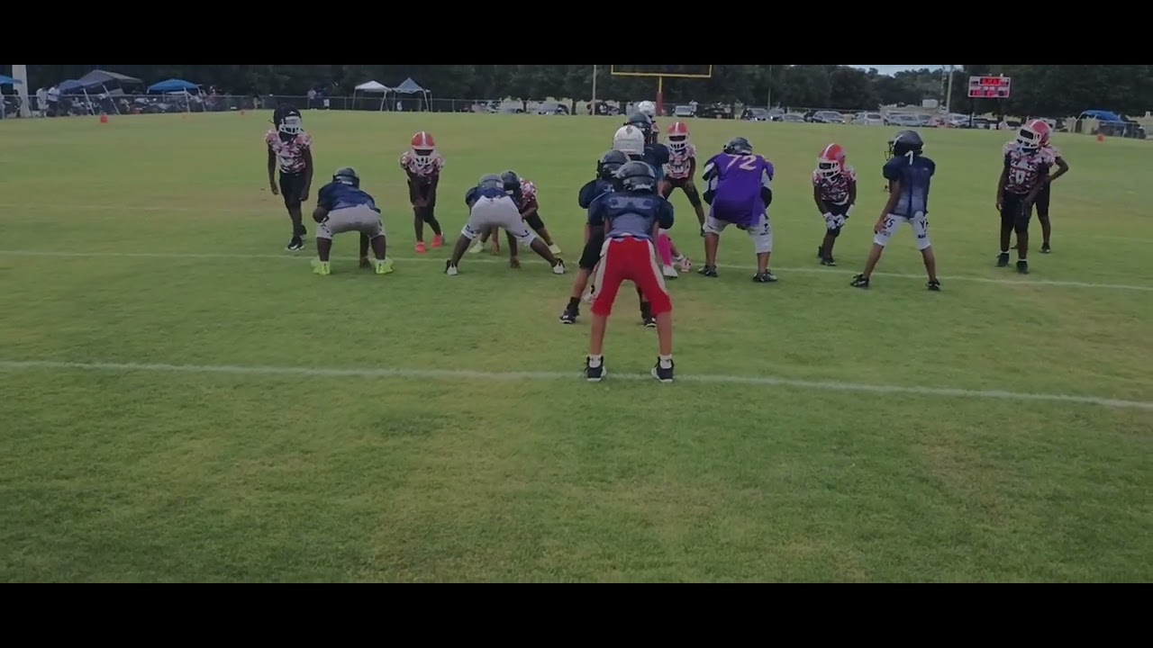 Carter Scott - Tackle 03 Gainesville United 9U vs Tampa Vikings 10U ...