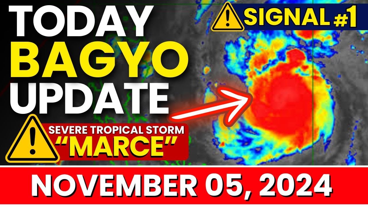 Today Bagyo Update November 05, 2024 | Low Pressure Area in the ...