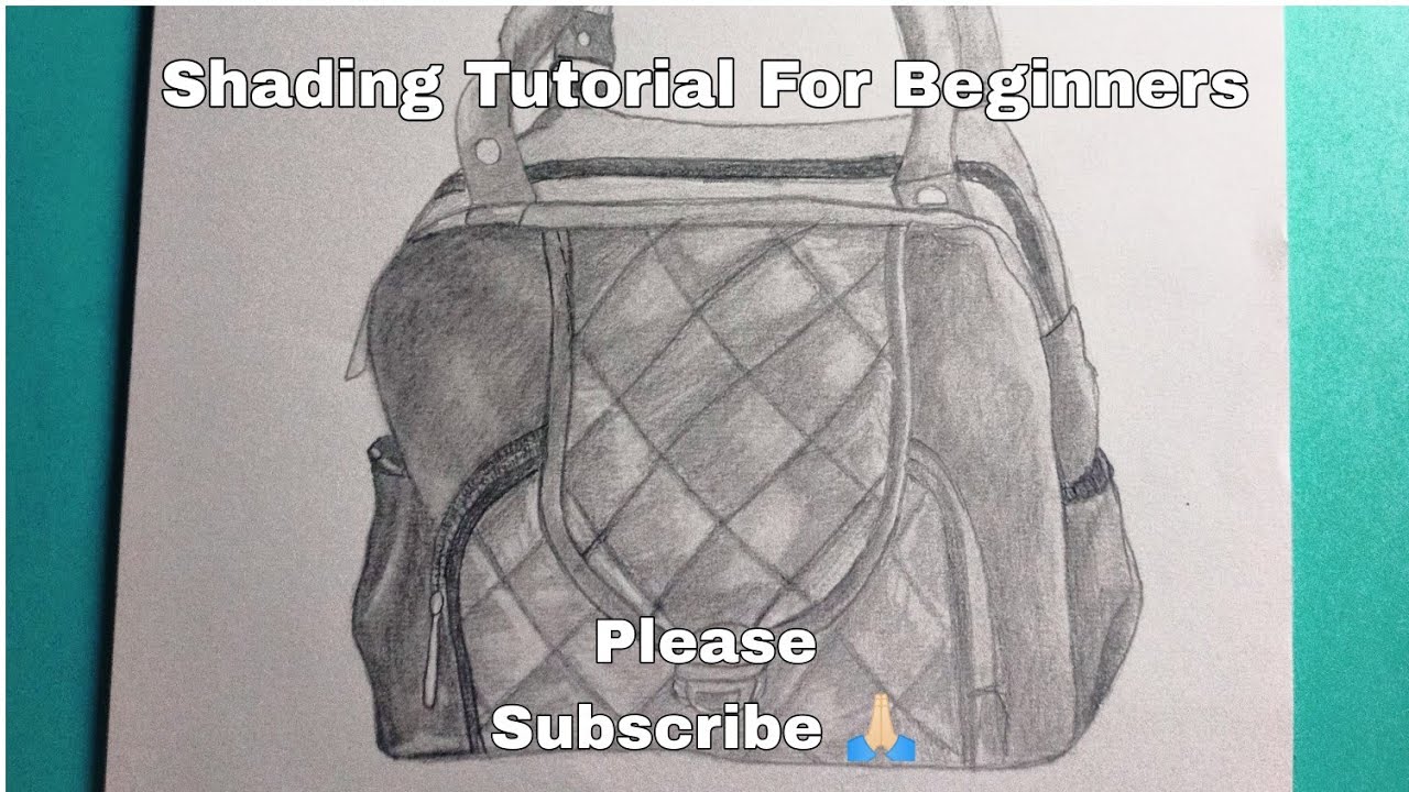 How To Draw A Realistic Purse 👜. Shading Tutorials ️ 2024. Shading Tutorials ️ 2024. - YouTube