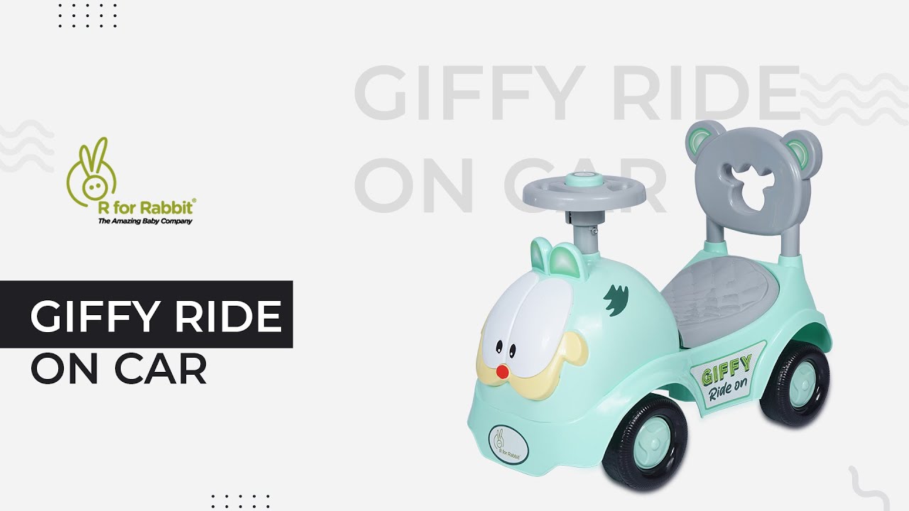 R for Rabbit Giffy Ride On Car Installation Video - YouTube