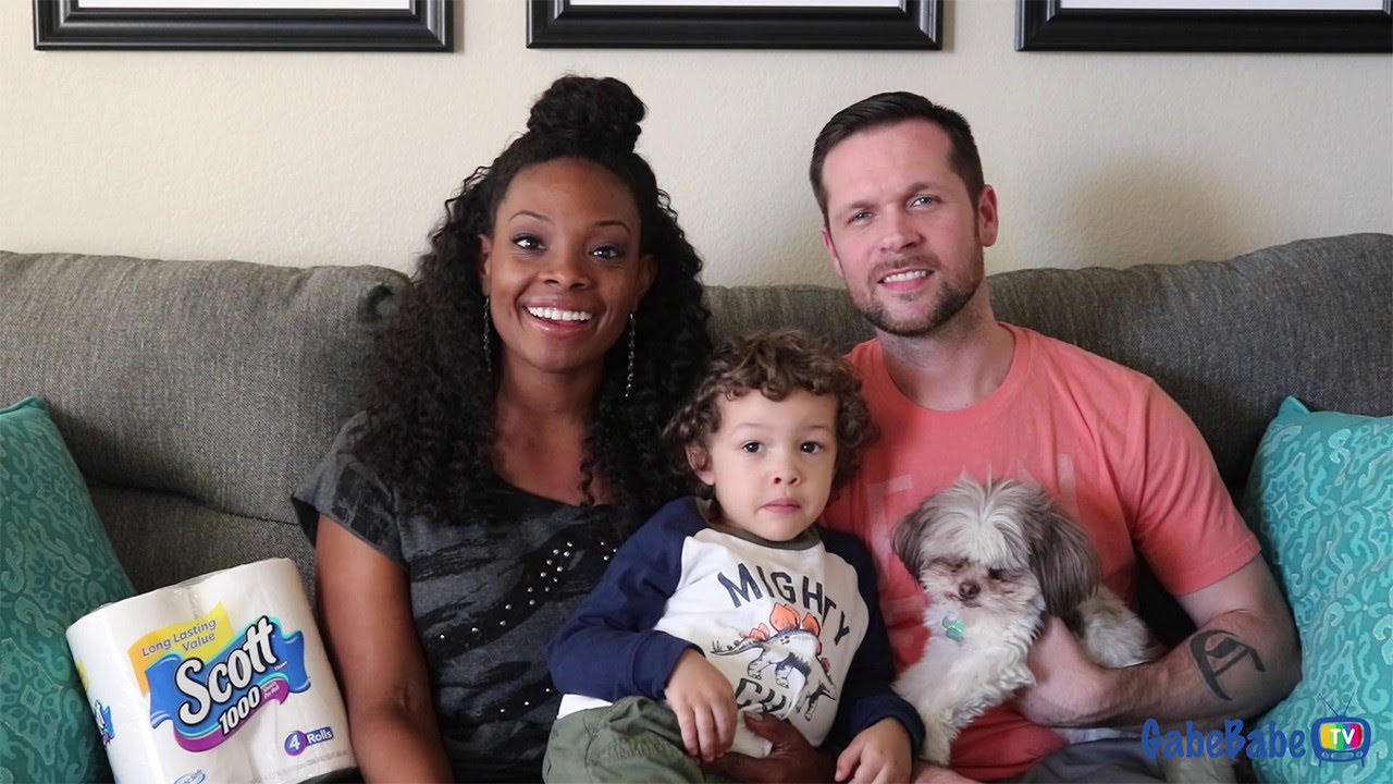 Meet Gabrielle, Chad, and Chad Jr. from GabeBabe TV -Scott® Brand - YouTube