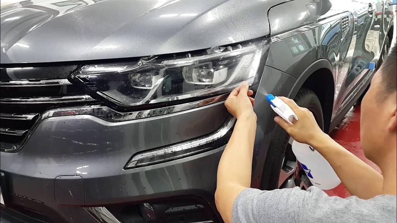 랩프로 코리아/WrapPro Korea(QM6 시공 WrapPro PPF 발수기능은 기본) - YouTube