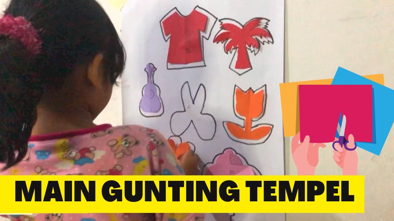 Main Lipat Gunting Tempel Origami - YouTube