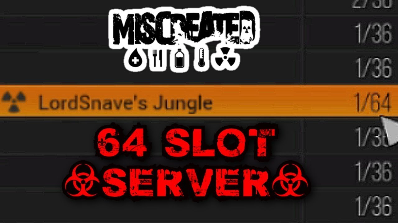 64 SLOT SERVER!! Come And Help Me Testing It Out And Make It Populated ...