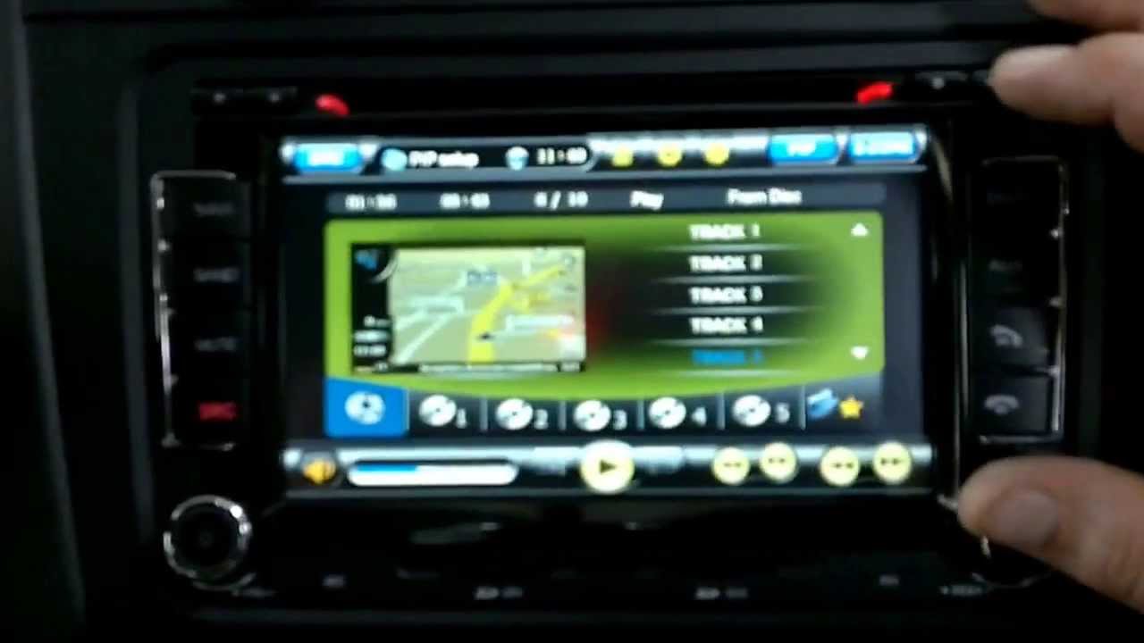 Vw Golf VI Multimedia Lm 8904 Dousissound Car audio - YouTube