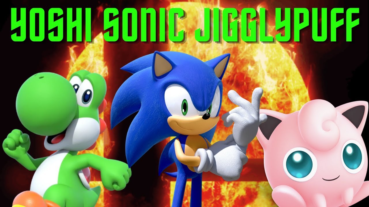 Yoshi vs Sonic vs Jigglypuff - YouTube