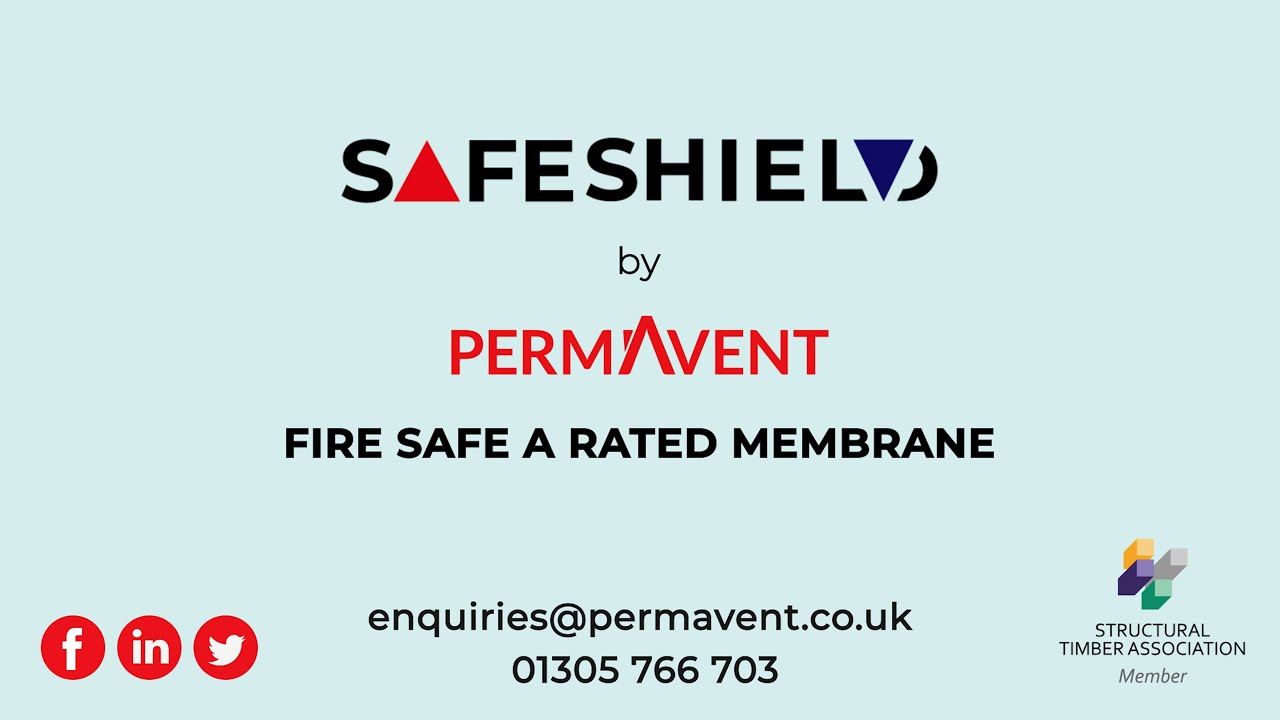 Safeshield XT Reflect - Fire safe A rated membrane - YouTube