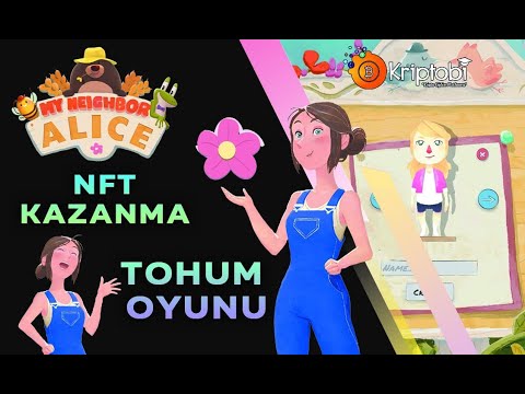 MyNeighborAlice Oyunu için NFT Kazanma, Alice Tohum Oyunu