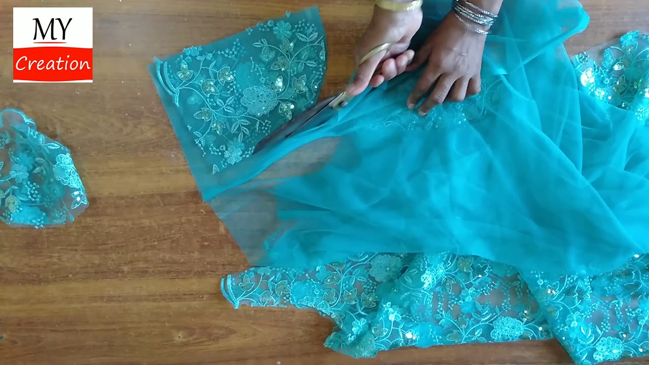 designer gown tutorial - YouTube