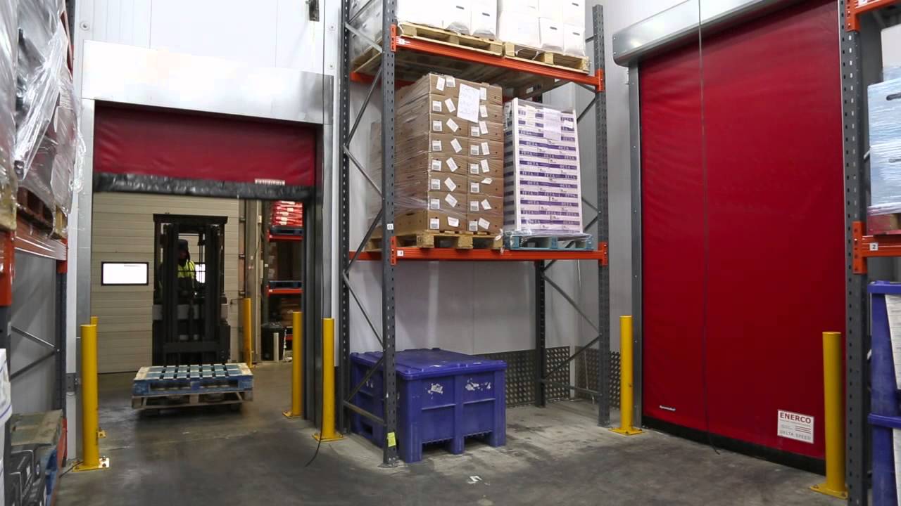 7000 Frigo Delta High Speed Freezer Door - YouTube