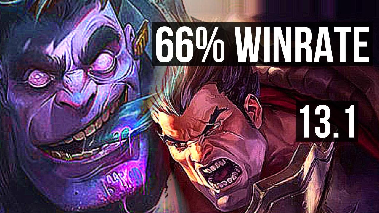 MUNDO vs DARIUS (TOP) | 66% winrate, 5/2/9 | EUW Diamond | 13.1 - YouTube