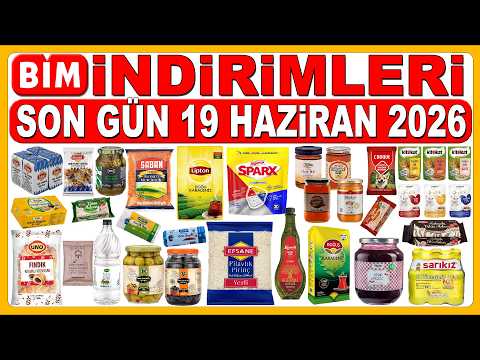 BİM İNDİRİMLERİ SON GÜN 19 HAZİRAN 2026 | BİM AKTÜEL BU HAFTA | BİM İNDİRİM KATALOĞU