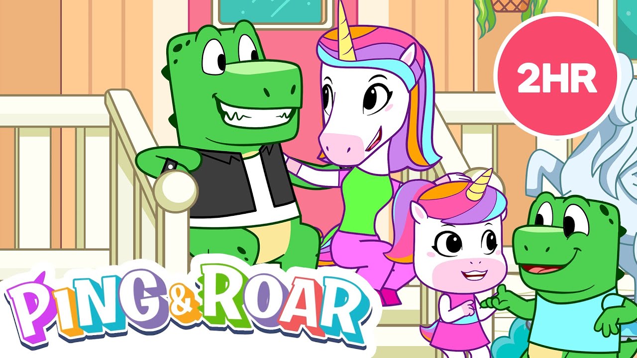 🥇Best of Ping and Roar! | 2 HOURS LONG! | 26 episodes | 08 - YouTube