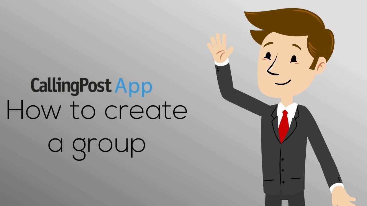 How to Create a Group - CallingPost Mobile App - YouTube