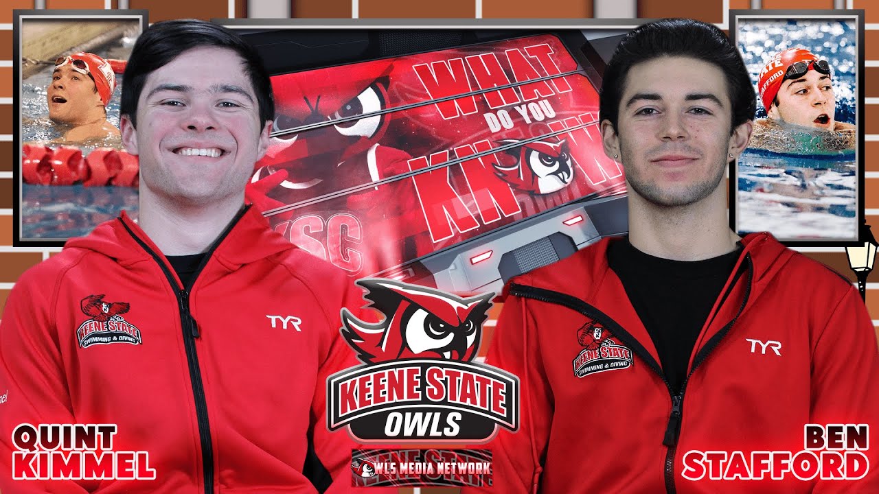Keene State Men's Swimming & Diving - What Do You Know? with Quint ...