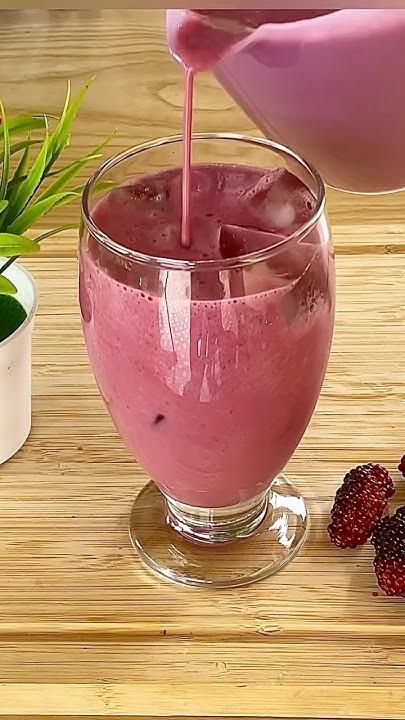 Jugo de Moras con Leche: Sabor que Enamora - YouTube