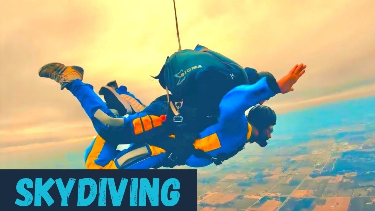 Skydiving in Canada , Toronto - YouTube