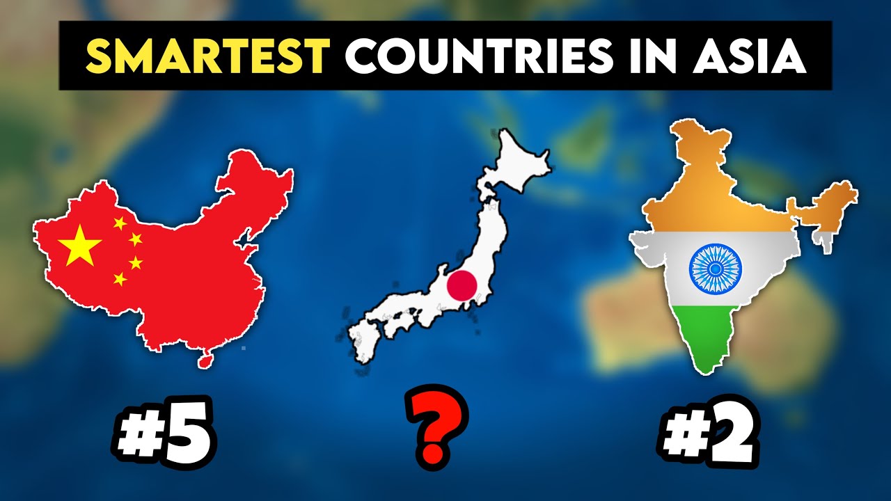 Top 4 most Intelligent Countries in Asia - YouTube