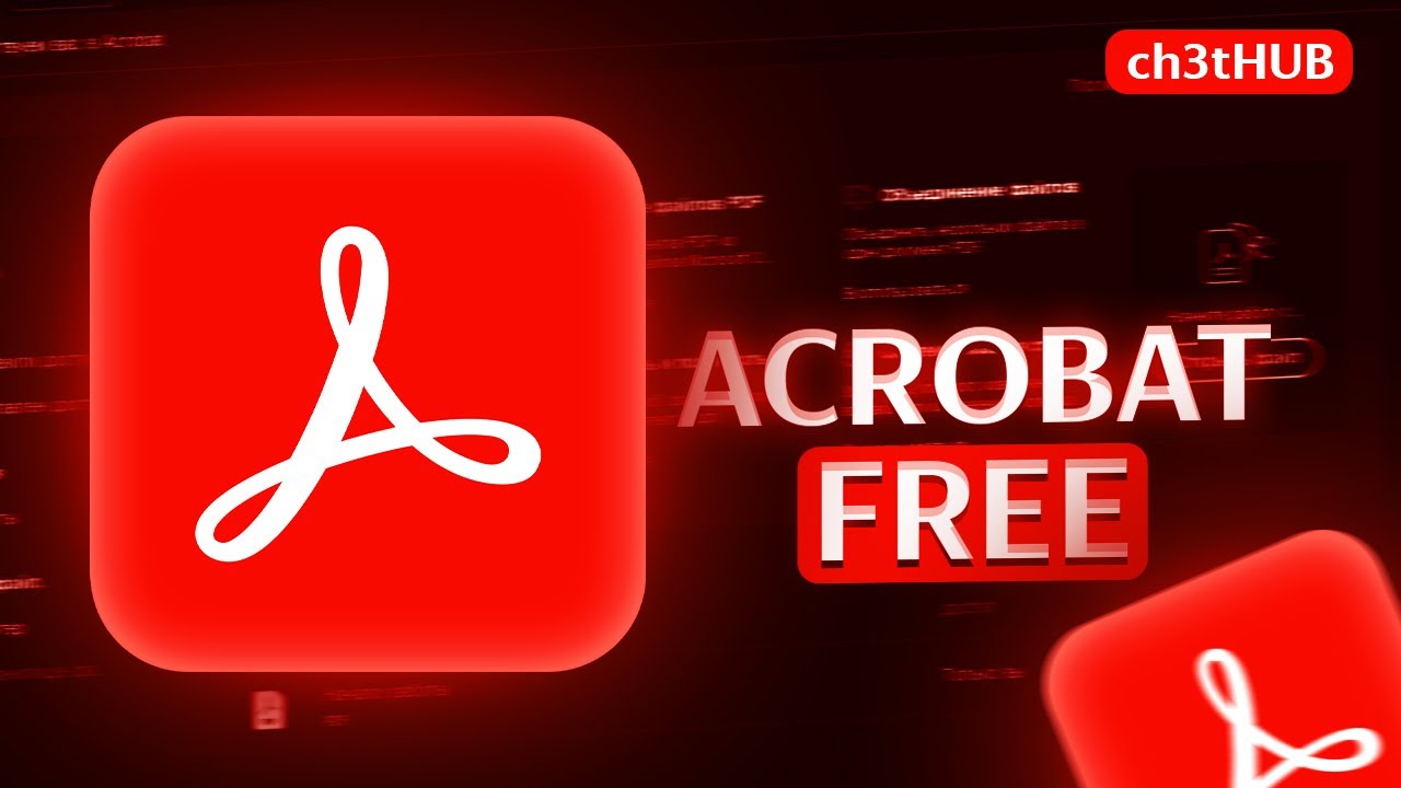 How To Download Adobe Acrobat Pro ? - YouTube