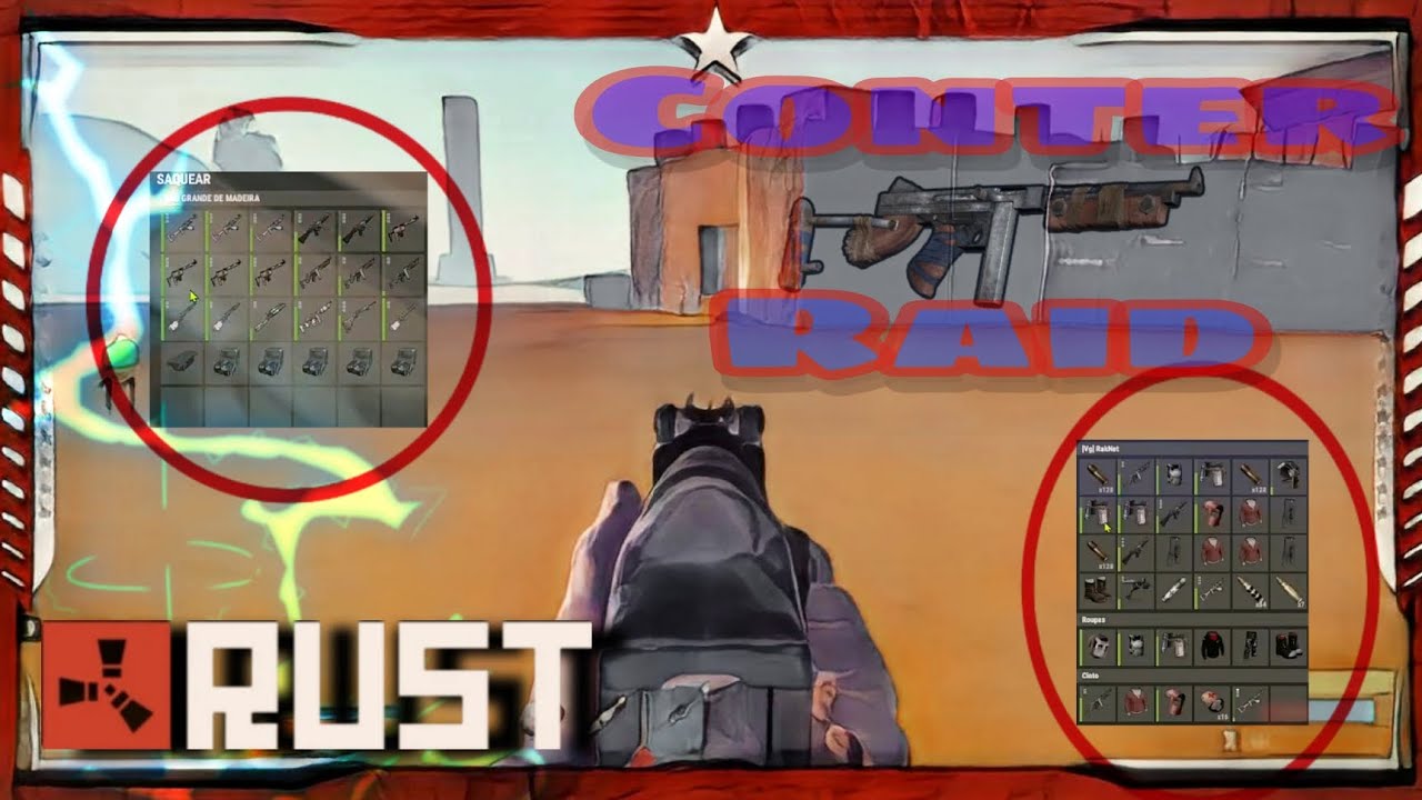 conter Raid nos russo - Rust v1806 - devblog 133 - YouTube