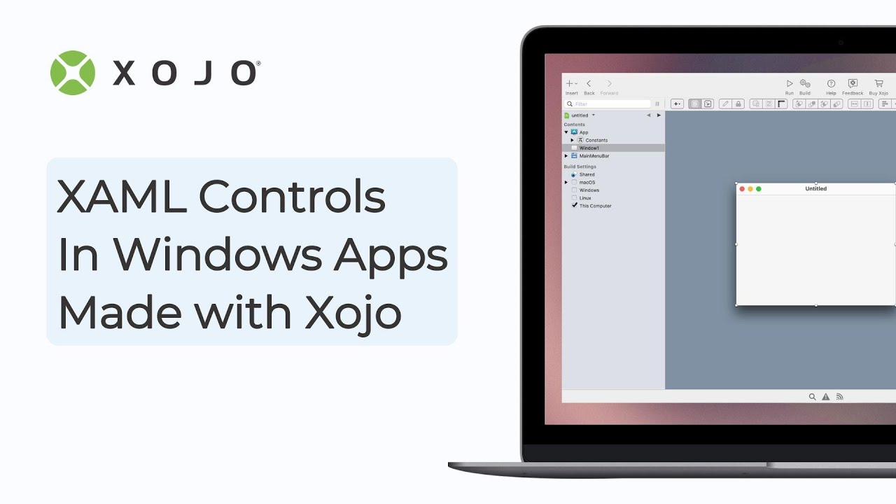 Xojo XAML UI: Build Modern Windows Interfaces (Beginner Tutorial) - YouTube