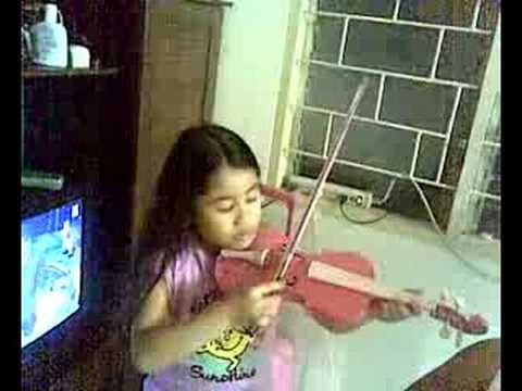 jill playing violin - YouTube