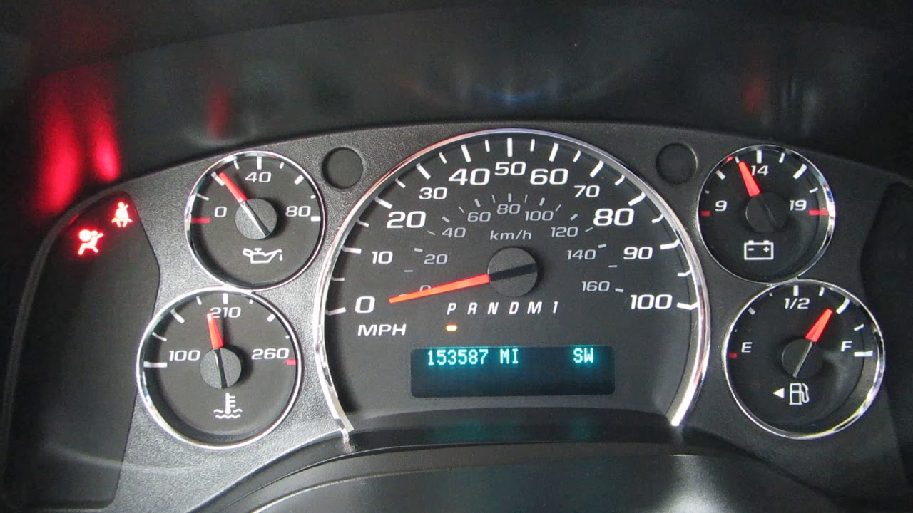 2010 Chevrolet Express 3500 Instrument Cluster Dallas Fort Worth, TX ...