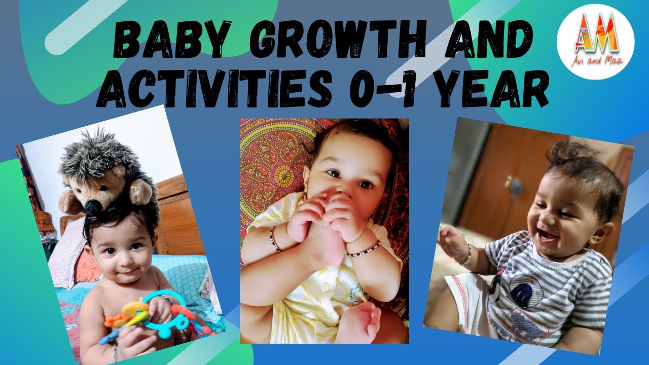 Baby growth and activities 0-1 year, Development of 1 year old baby boy ...