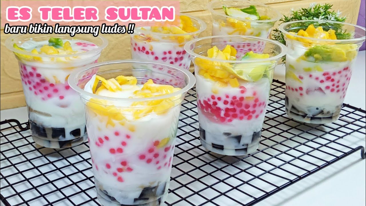 IDE JUALAN BULAN PUASA - ES TELER SULTAN !! DIJAMIN LARIS MANIS ...