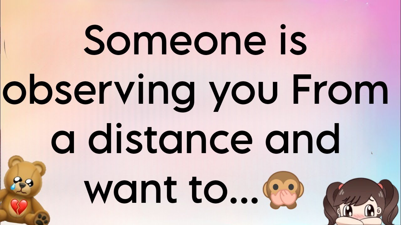 Someone is Observing You From A Distance And Want To..🙊 - YouTube