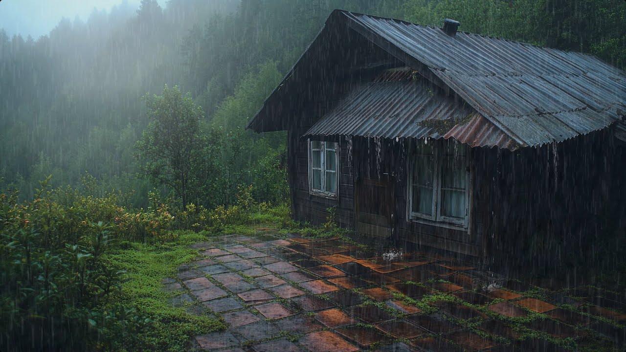 Soothing Rain sounds for Restful Sleep and Total Stress Relief - YouTube
