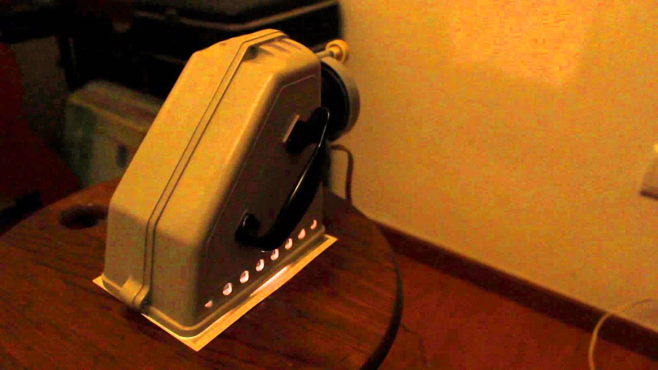 Vintage Dux Episcop Projector 1960's - YouTube