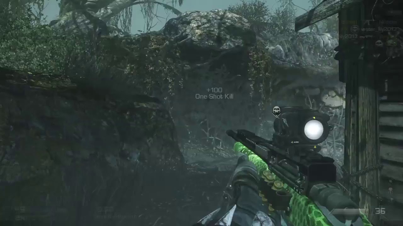 COD Ghosts for fun with daughter - YouTube