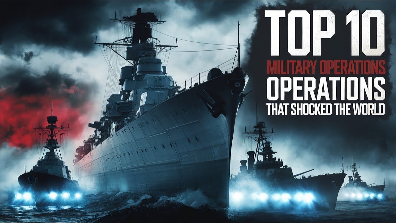 Top 10 Most Shocking Military Operations - YouTube