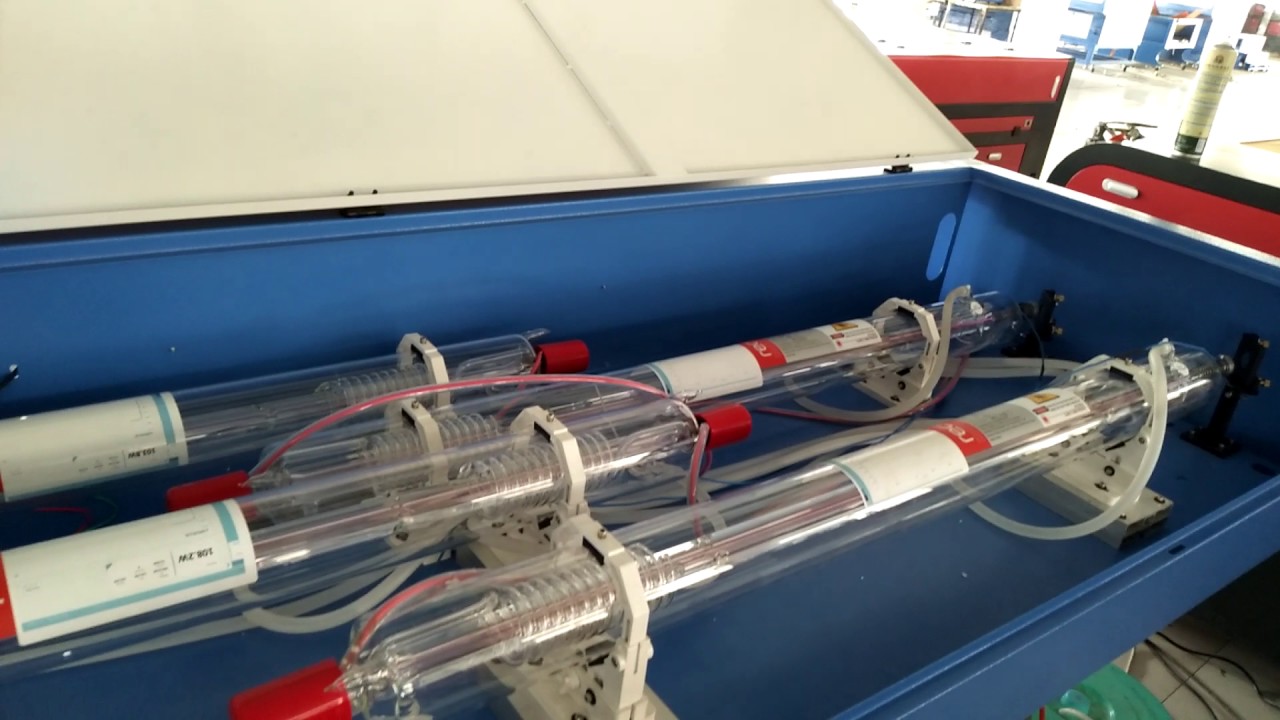 FL-1610 with 4 heads, 4 heads laser, 80W reci tube laser, flash laser ...