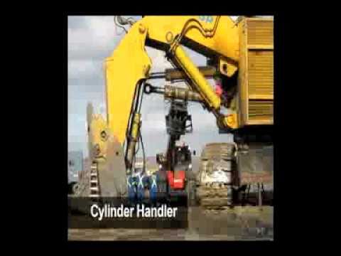 Manitou's Cylinder Handlers - MHT 10210 - YouTube