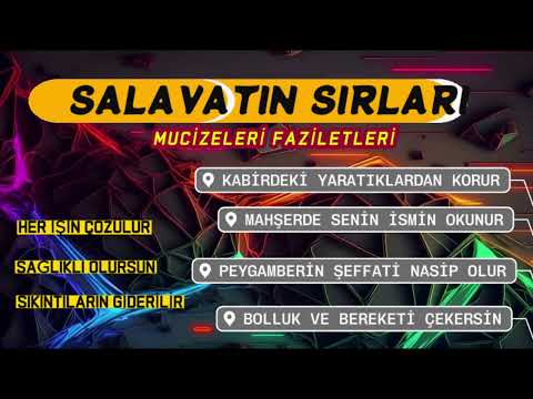 SALÂT SELÂM SALÂVAT GETİRMENİN MADDİ MANEVİ FAZİLETİ FAYDALARI SIRLARI