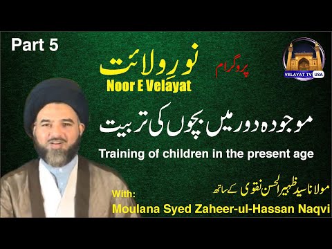 Velayat tv USA Live show Noor e Velayat with Syed Zaheer Ul Hassan Naqvi 03-25-11 part.5